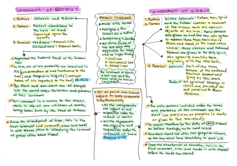 My Prototype Of The Sovereign Grace Framework – The Baptist Particular