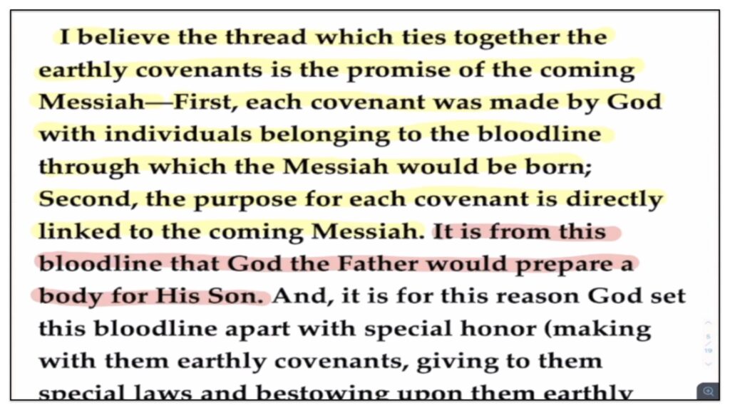 6 The Earthly And Temporary Covenants: The Incarnation Of Christ – The ...