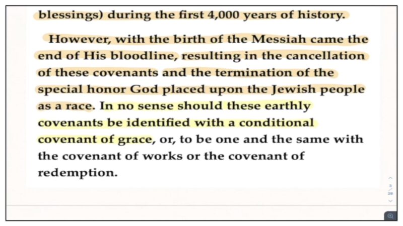 9 The Earthly And Temporary Covenants: The Error Of A Conditional ...